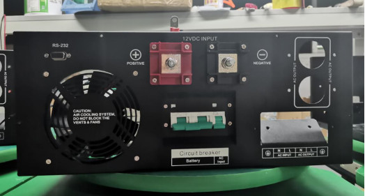 Telekom 19 cali Inwerter stacjonarny do prądu przemiennego 12Vdc do 220Vac 1KW 2KW 3KW Moduł ...